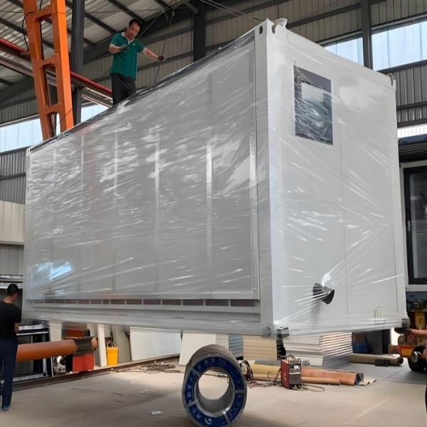 Quality Double Wing Expandable Modular House With 37m2 For 2-3 People Living for sale