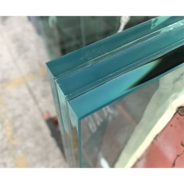 Quality GB15763.2-2005 Standard 12.76 mm Laminated Float Glass with Flat Polished Edge for sale