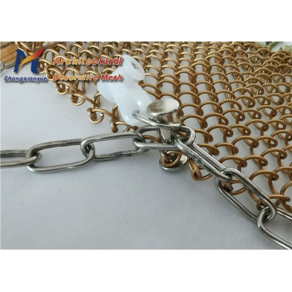 Quality Exhibition Halls Aluminum Wire Mesh Panels for sale