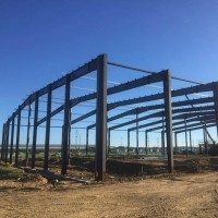 Quality Heavy Duty Steel Structure Warehouse for Cement Plant Storage for sale
