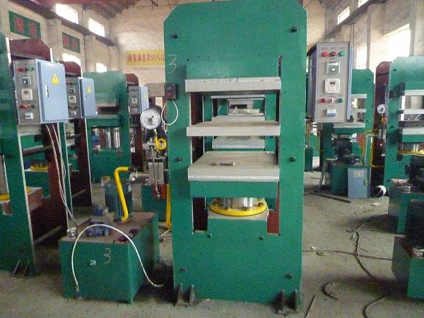 Quality PLC Control 15T Pressure Rubber Vulcanizing Press Machine with Customized for sale
