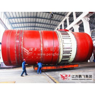 Quality Pengfei 400tpd Active Lime Calcination Rotary Kiln for sale