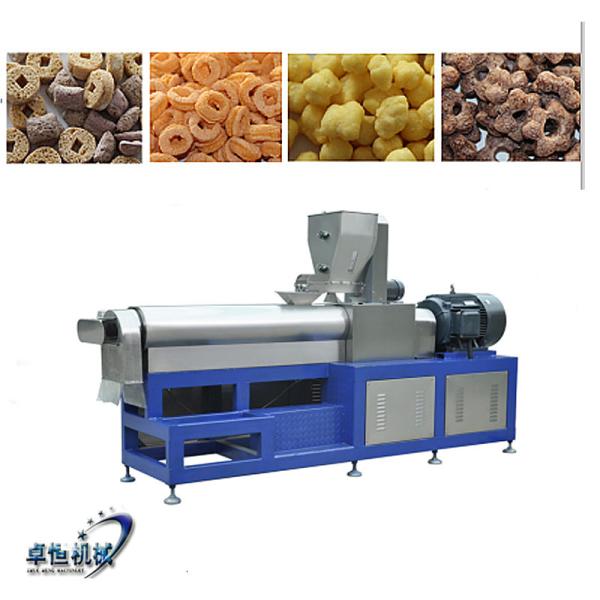 Quality 3000 KG Complete Corn Flour Puffed Snack Making Processing Machine Extruder for for sale