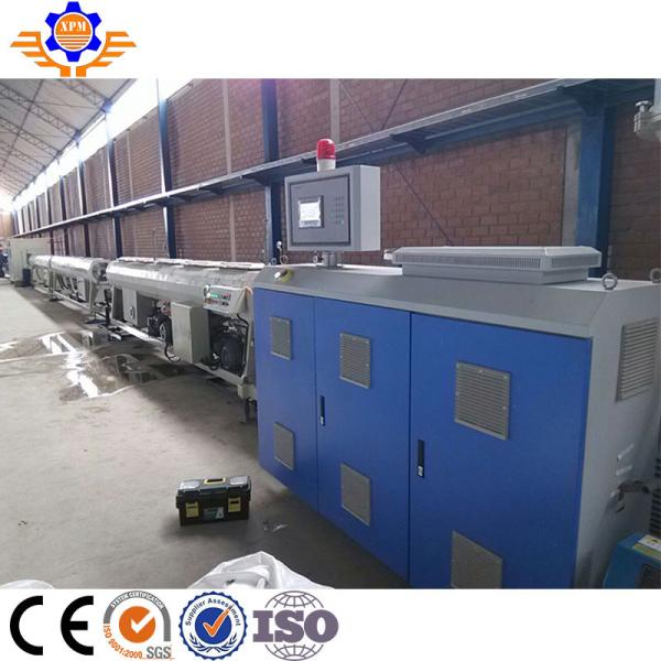 Quality 75-160MM Automatic PE Pipe Making Machine Single Screw Plastic Pipe Extrusion for sale