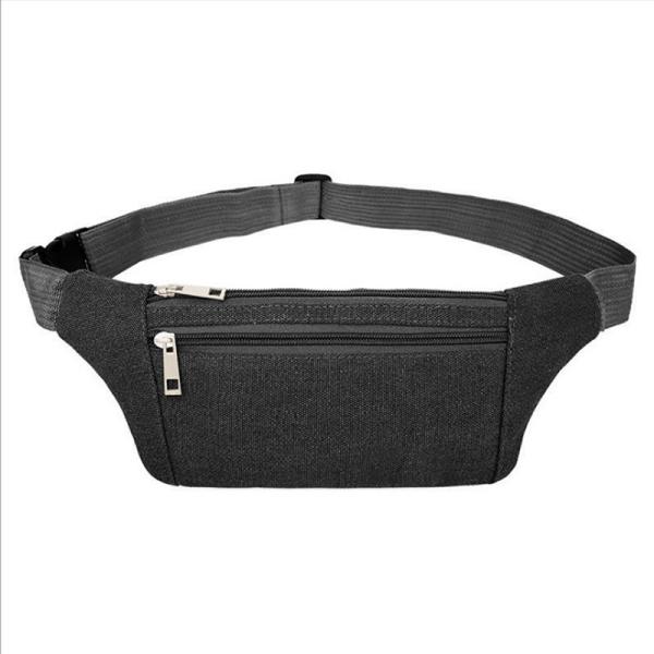 Quality Large Capacity Canvas Waist Bag For Men Outdoor Leisure for sale