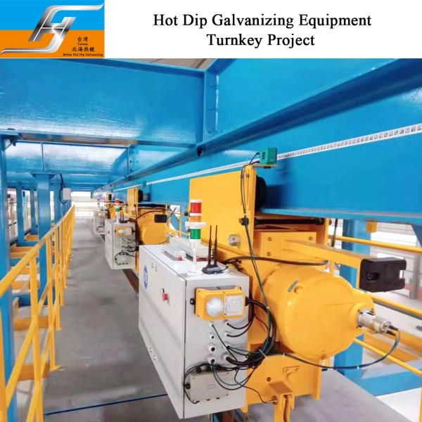 Quality Customized Design Automatic Hot Dip Galvanizing Plant with High Efficiency and for sale