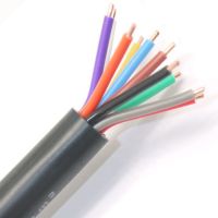 Quality 450/750V Copper PVC Insulated Braid Shied Cable Wires for Computer System for sale