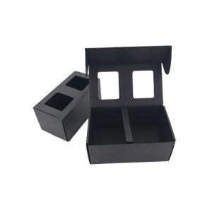 Quality Matt Lamination Corrugated Cardboard Shipping Boxes With Window OEM / ODM for sale