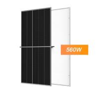 Quality Anodized Aluminium Alloy Frame Residential Solar Panel 550W Mono-facial 182mm for sale