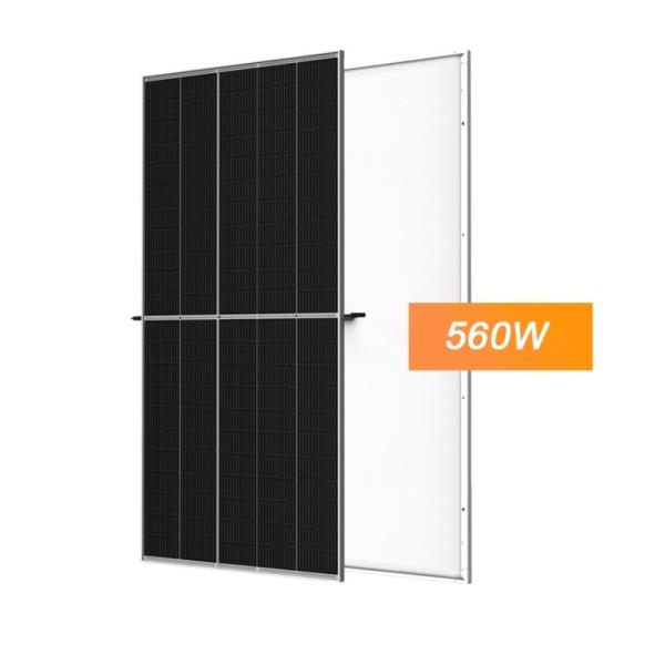 Quality Anodized Aluminium Alloy Frame Residential Solar Panel 550W Mono-facial 182mm Cell for sale