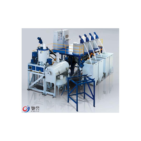 Quality Powder Dosing Mixing System For PVC Extrusion Line for sale