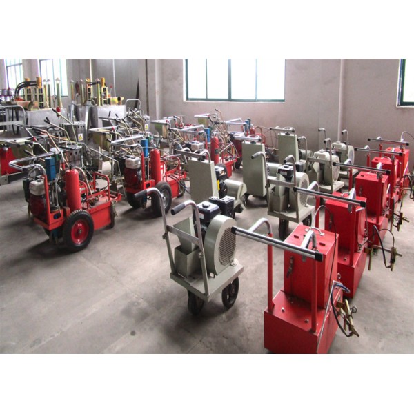 Quality Self Propelled Two Component Scraping 158kg Cold Paint Road Marking Machine for sale