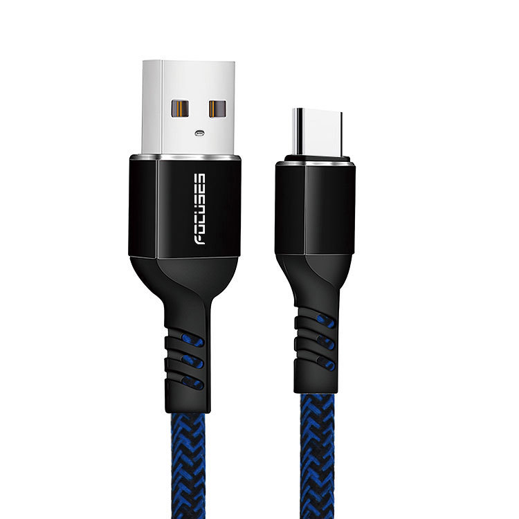 Quality 3.0A Fast Charger Support 480Mbps Data Transfer Nylon USB A to Type C Cable for sale