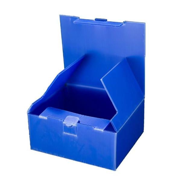 Quality 2mm - 20mm thick Plastic Corrugated Box Reusable Packing Corrugated Plastic Bins for sale