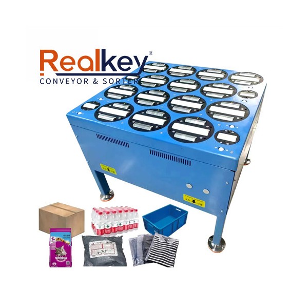 Quality High Efficiency Parcel Sorting System Automation Equipment Swivel Wheel Sorter for sale