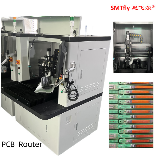 Quality Pcb Router Depaneling Machine Offline 0.01mm Positioning Circuit Board Maker for sale