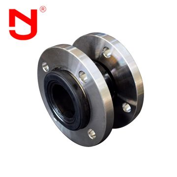 Quality Single Sphere EPDM NBR CR Rubber Expansion Joint Flange Type for sale