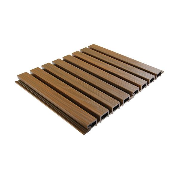 Quality 2.7m Waterproof Capped Composite Exterior Cladding Black Panels For Ceiling for sale