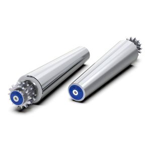 Quality High Transfer Torque Conveyor Roller With Steel Double Sprocket Smooth Operation for sale