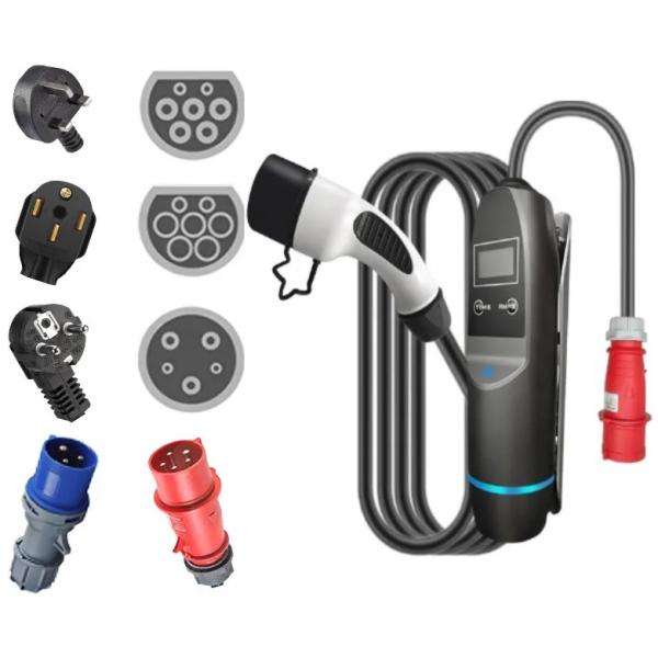 Quality CE/FCC/RoHS Certified Portable EV Charger 110V-450V With 1 Year Warranty for sale