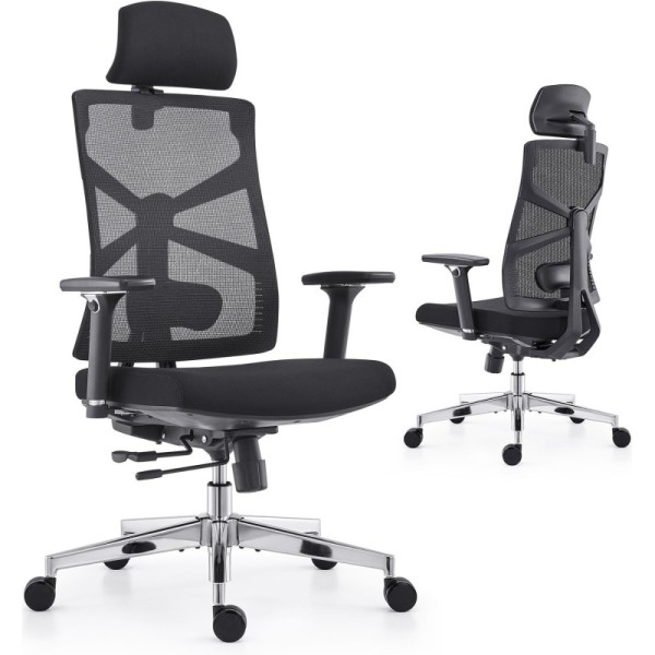 Quality Solid Back High Back Computer Desk Chair with Adaptive Backrest and Y Mail Packing for sale