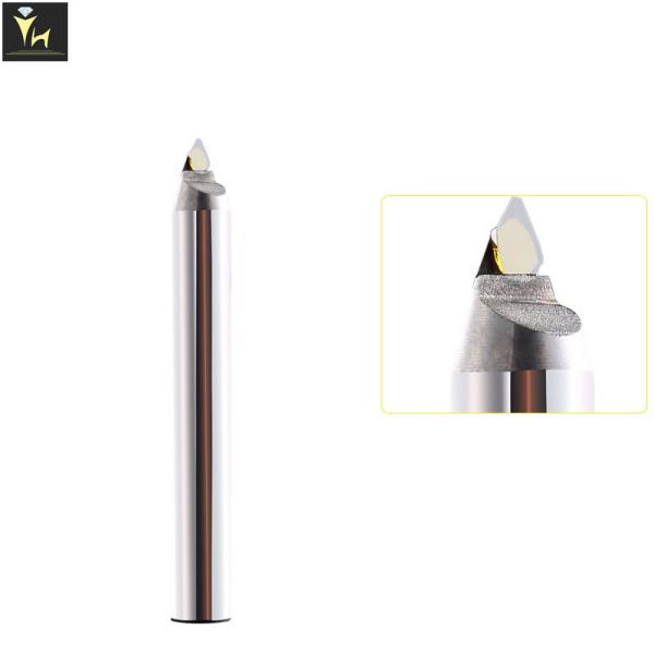 Quality 0.1mm Ball 6mm Shank Diamond End Mill Cutting Tools for sale
