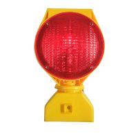 Quality RoHS Certified 1000MAH Construction Barricade Lights , Yellow Blinker Light for sale