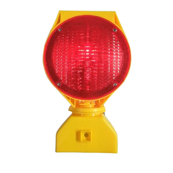 Quality RoHS Certified 1000MAH Construction Barricade Lights , Yellow Blinker Light for sale