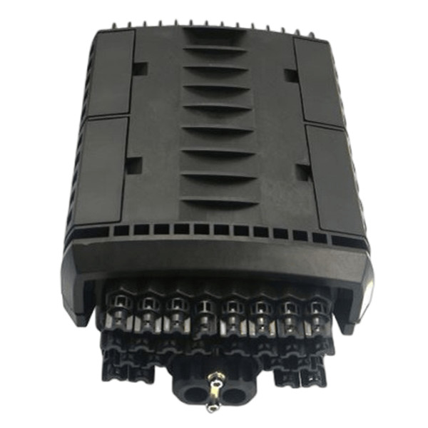 Quality FTTB 24 Port Fiber Termination Box Wall Mount Black IP68 OM1 96Core for sale