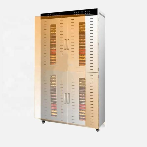 Quality 6 - 96 Trays Vegetables Food Fruit Drying Machine Industrial Commercial for sale