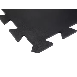 Quality Grid Gym Rubber Flooring Interlocking Resilient Anti Fatigue Non Slip for sale