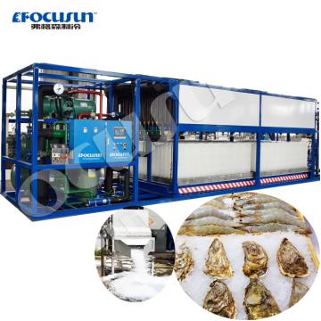 Quality Direct Refrigeration System 10t Ice Block Machine with R404a Refrigerant and for sale