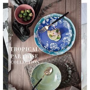 Quality SGS Decoration Dessert Floral Auratic Bone China Dinnerware Set for sale
