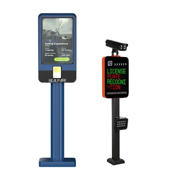 Quality Wall Mounted ANPR Parking Payment Kiosk ExpressExit Parking Lot Kiosk for sale
