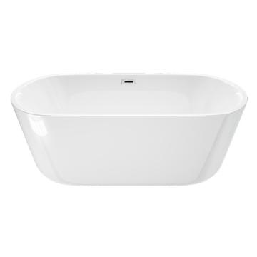 Quality ASTM Non Slip Classic Oval Shape Acrylic Freestanding Bathtub for sale