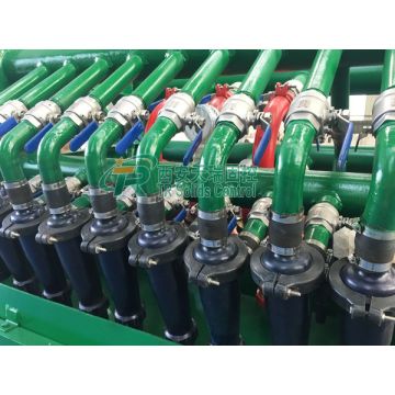 Quality API Oilfield Desilter Hydrocyclone For Mud Cleaning System 1950kg Weight for sale