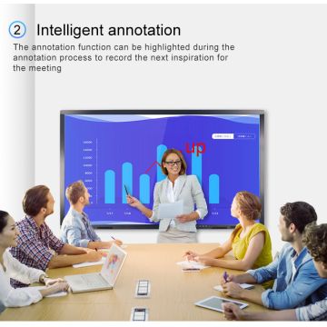 Quality 65 Inch Interactive Flat Panel Led Smart Board Touch Whiteboard for sale