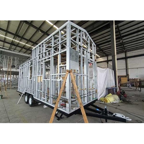 Quality EPS Australia American Standard Prefabricated Tiny House on wheel for sale