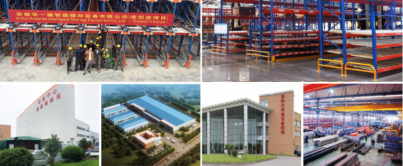 Push Back Pallet Rack High Density Warehouse Storag Rack