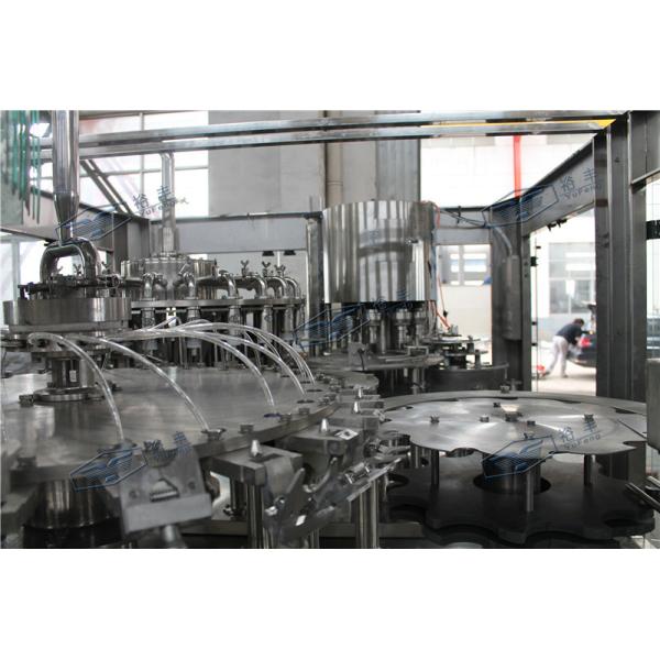 Quality 38mm Bottle Neck 12 Head Juice Filling Machine With Temperature Control for sale