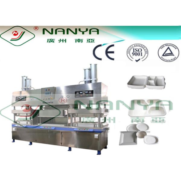 Quality Disposable Paper Pulp Moulding Machinery , Tableware Making Machine 700~7000pcs/H for sale