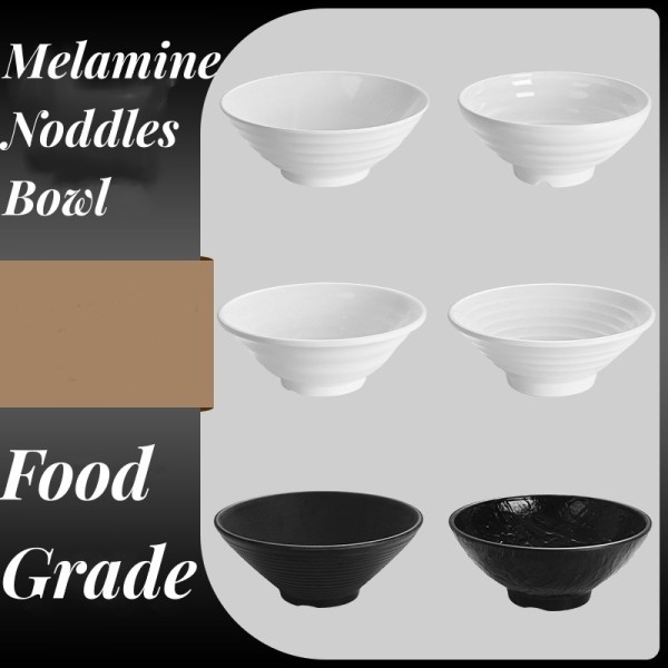 Quality Noddle Melamine Bowl for Restaurant Home Banquet Package Size 35.00cm * 15.00cm * 25.00cm for sale