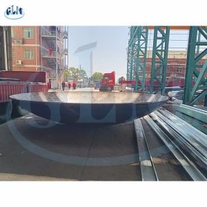 Quality Diameter 6000mm Carbon Steel Bottom Plate, Dished Head For Tank for sale