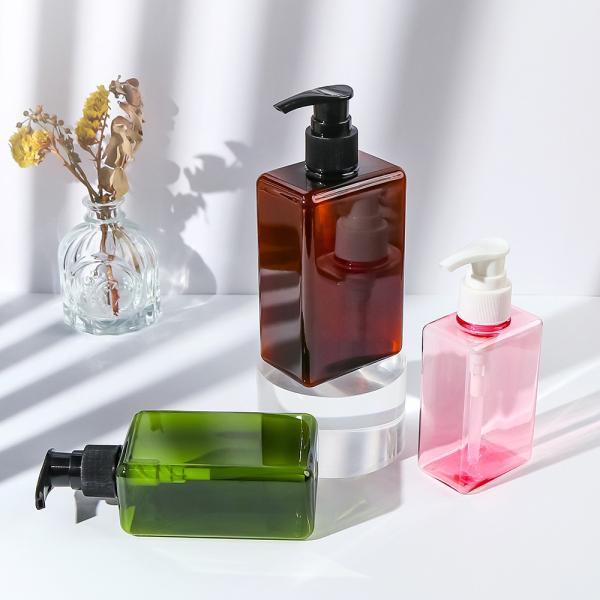 Quality Plastic Shampoo Pump Bottle 100ml Body Lotion Packaging Bottle for sale