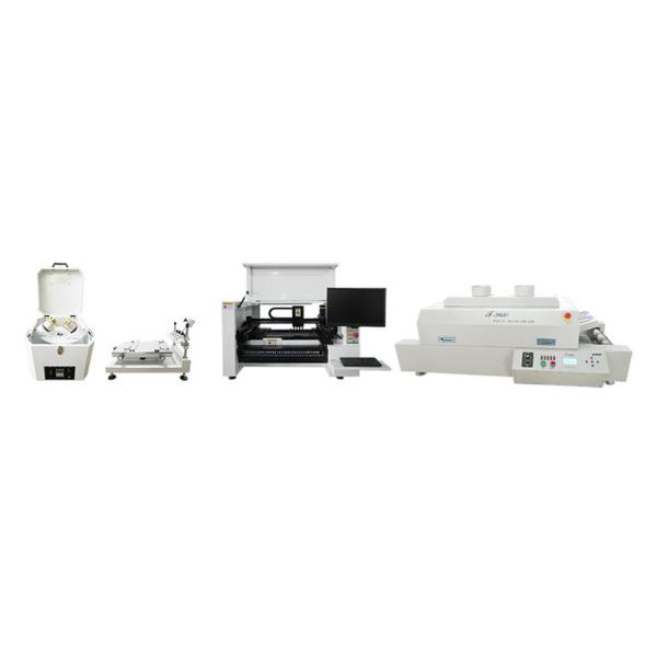 Quality 64 Feeder Slots 4 Nozzles Benchtop Chip Mounting Machine for sale