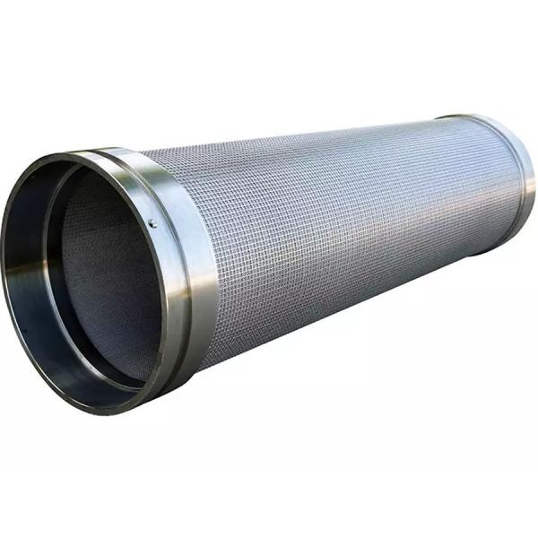 Quality Ballast Water Metal Filter Element , SS904L Wire Mesh Water Filter for sale