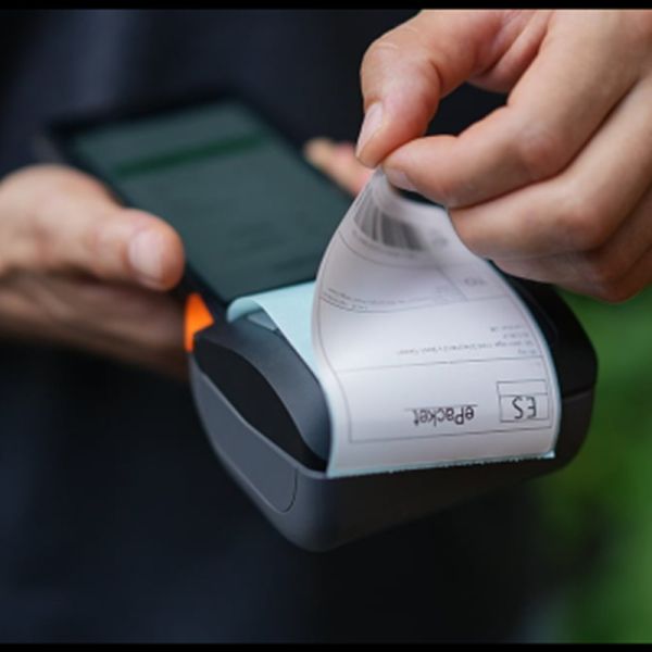 Quality Print Receipt Mobile POS  Terminal Cortex-A53 Core With 2GB RAM 16GB ROM for sale