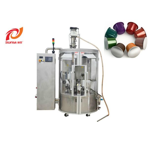 Quality SKP-1N Rotary Coffee Capsule Filling Sealing Machine for sale