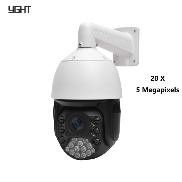 Quality OEM 20X Zoom Pan Tilt Zoom CCTV Camera PTZ Dome Camera Outdoor Humanoid Tracking for sale