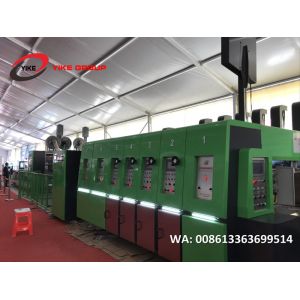 Quality High Efficiency Flexo Folder Gluer Inline, Casemaker For Carton Box Making for sale